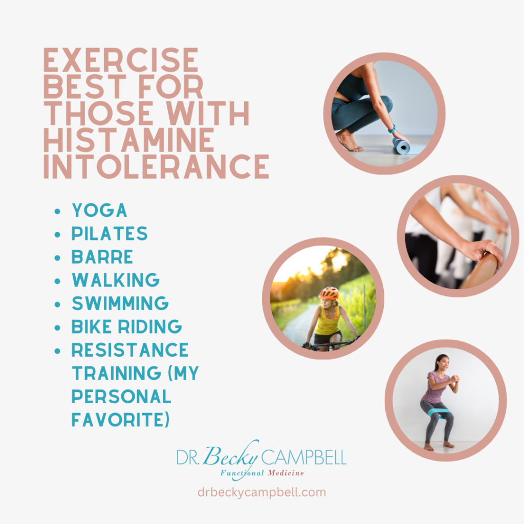 Exercise and Histamine Intolerance: How to Make Working Out Safe For You - Dr. Becky Campbell